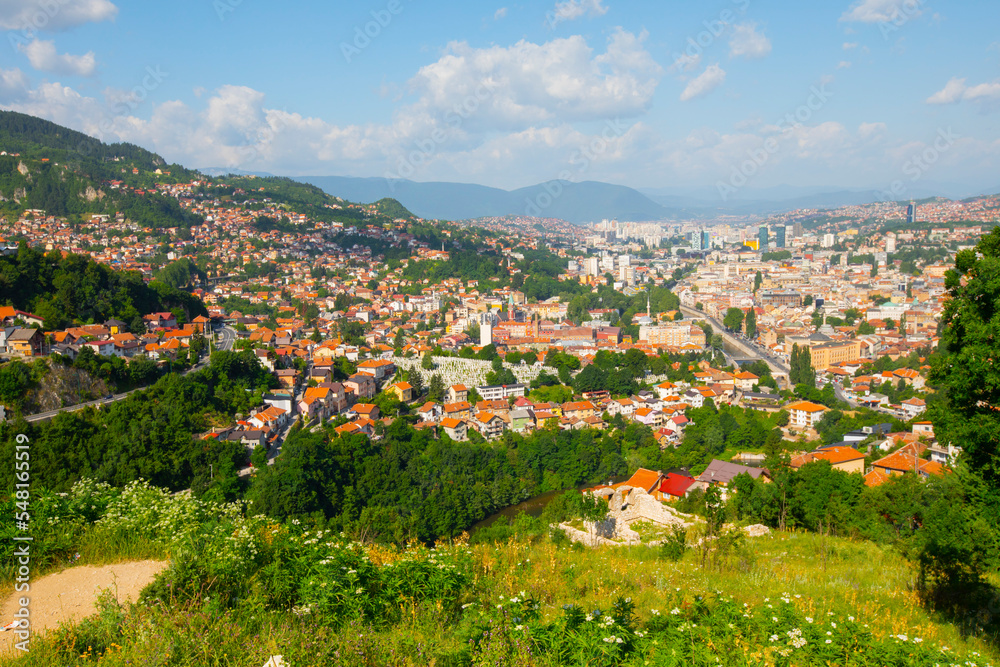 Potocari, Srebrenica memorial and cemetery for the victims of the ...