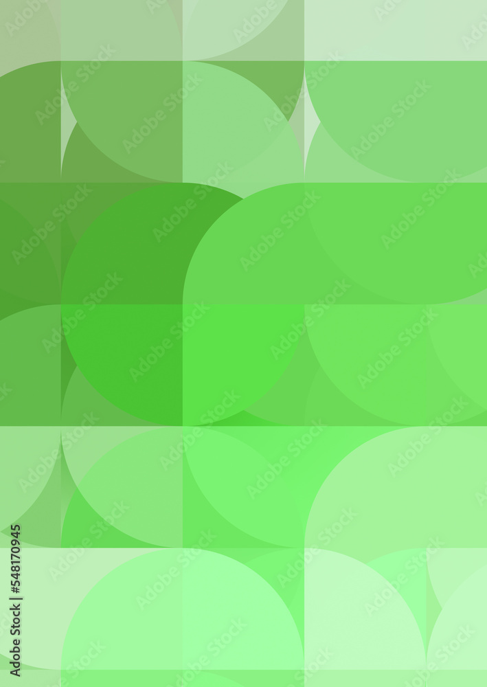 Layers of circular shapes creating a colorful and vibrant design ...