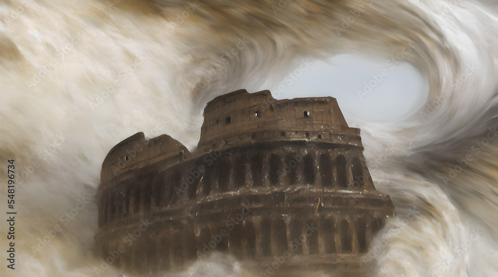 A concept art illustration of Crumbling Farum Azula. A location from ...