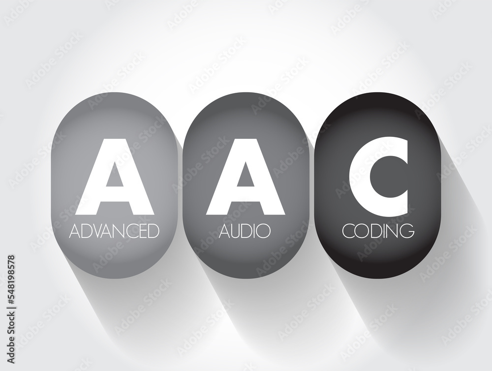 Aac Advanced Audio Coding Is An Audio Coding Standard For Lossy Digital Audio Compression 5656