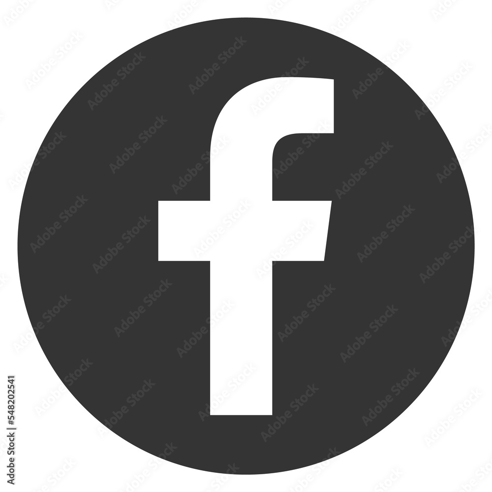 Facebook logo. Facebook sign. Stock Illustration | Adobe Stock