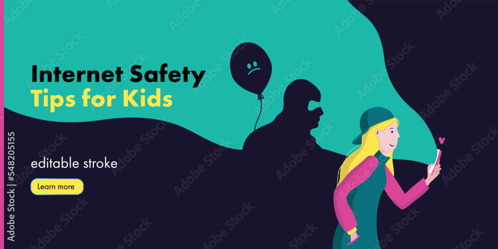 internet safety for children, kids security on social media, privacy ...