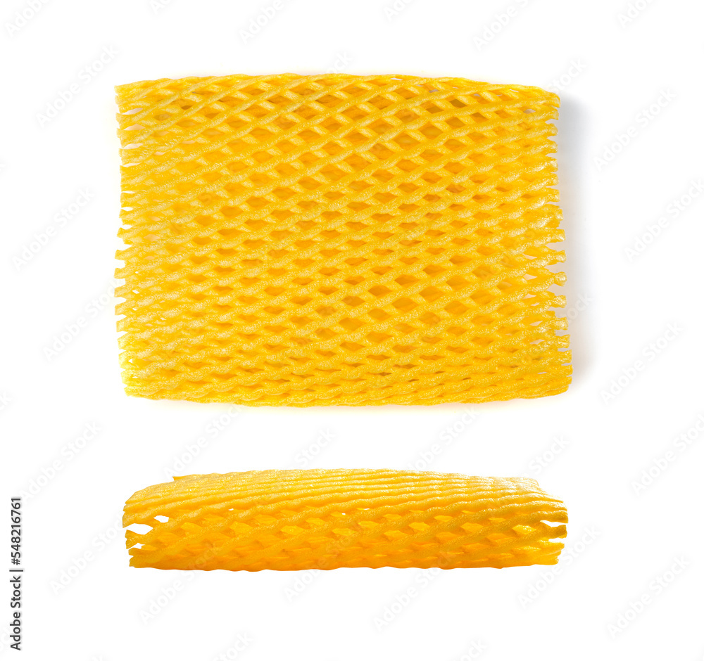 Foam Packaging Net Isolated, Expanded Polyethylene Net, EPE Foam Mesh ...
