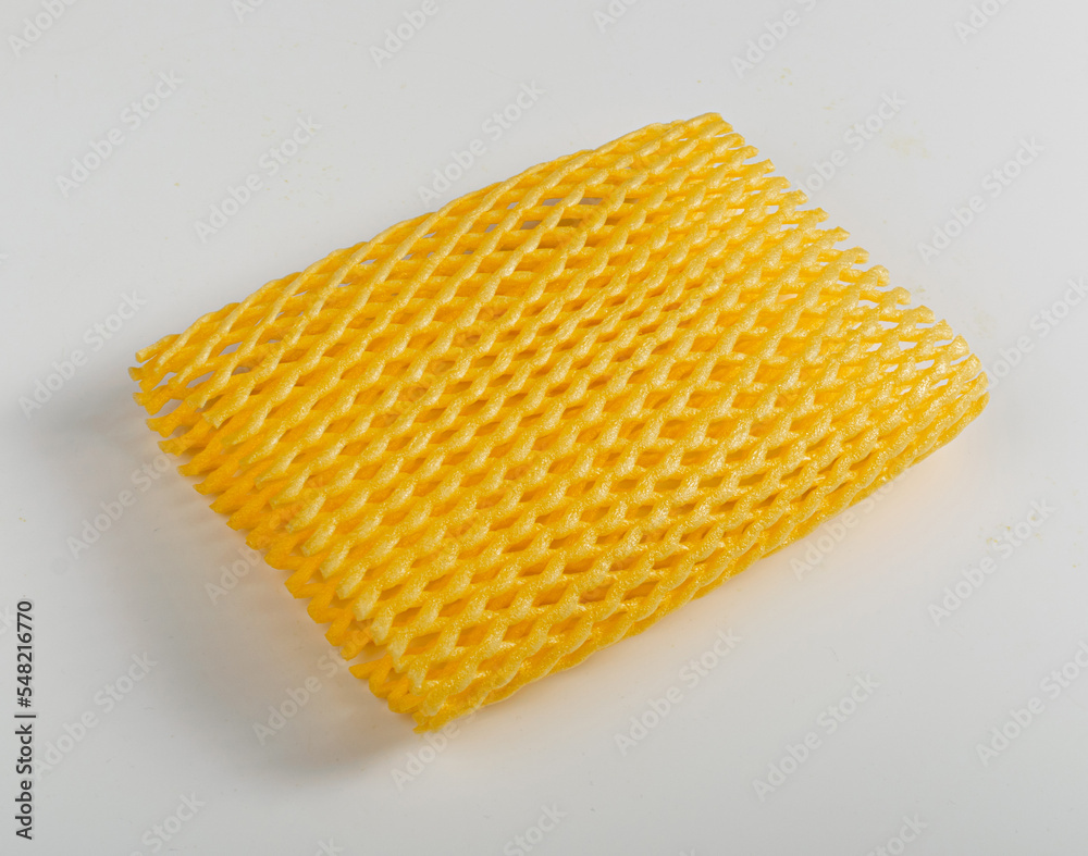 Foam Packaging Net Isolated, Expanded Polyethylene Net, EPE Foam Mesh ...