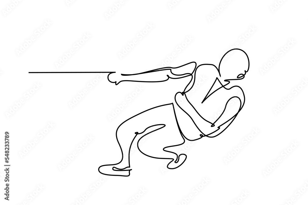 mature person falling to the ground bad heart attack unhealthy line ...