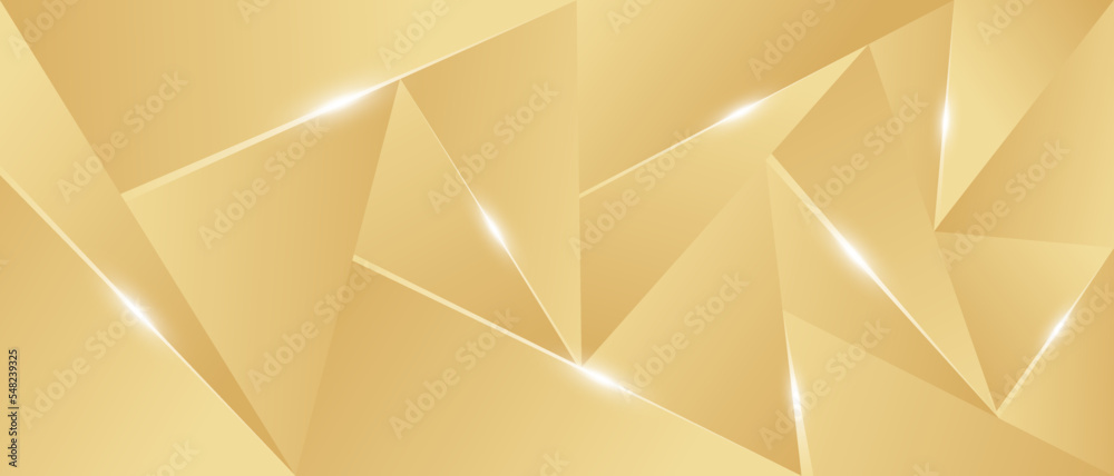 Abstract gold background with lines and shine effect. Luxury abstract ...