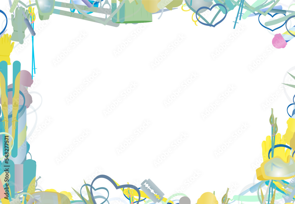 Vecteur Stock Background pattern abstract design texture. Border frame ...