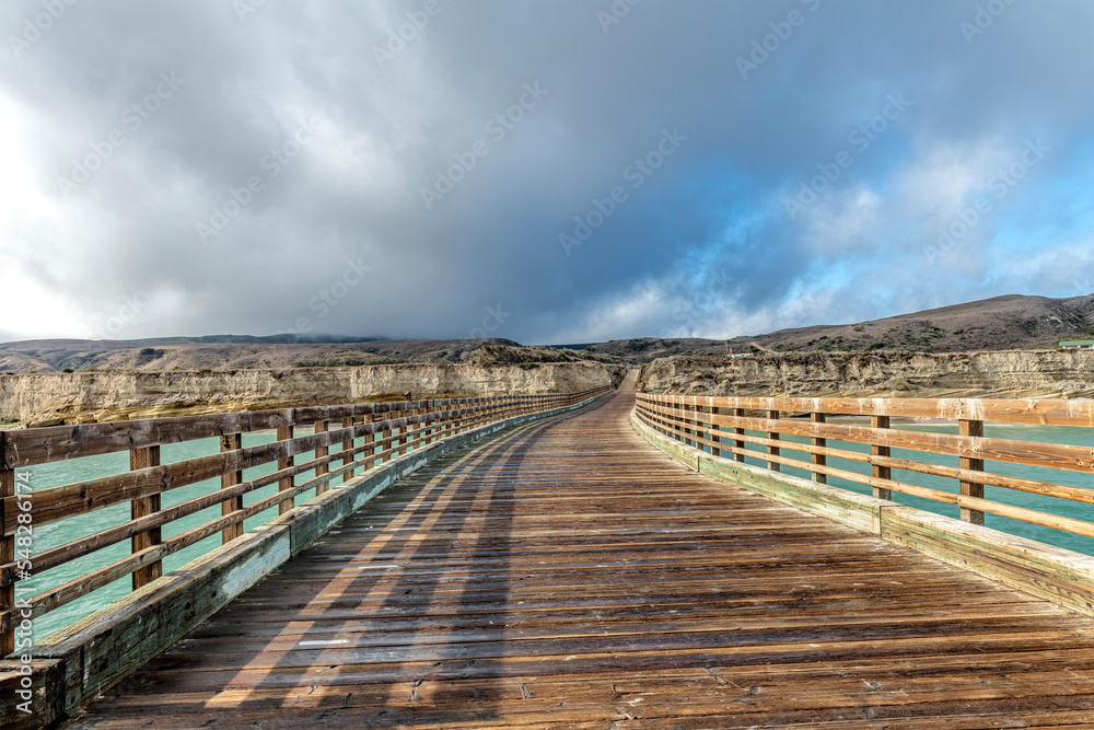 Santa Rosa Island Pier landing, one of only a few in California's ...