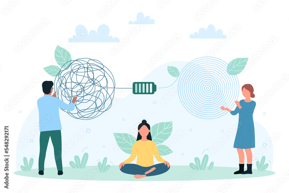 Psychology, help and therapy for mental health of patient vector ...