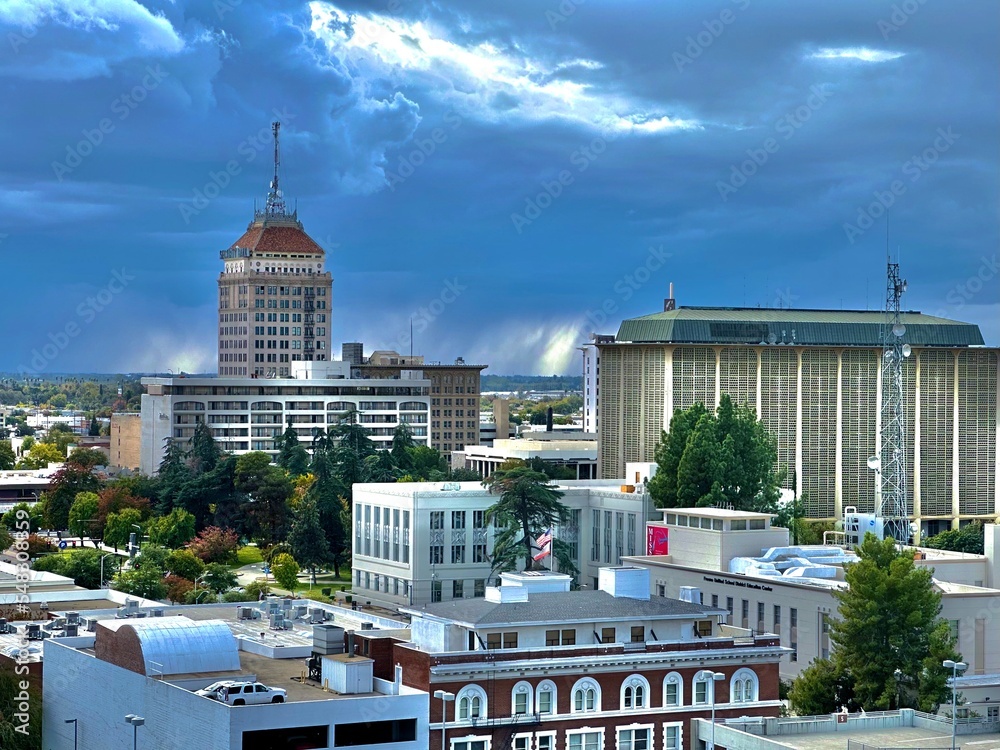 city, sky, building, skyline, architecture, cityscape, view, urban ...