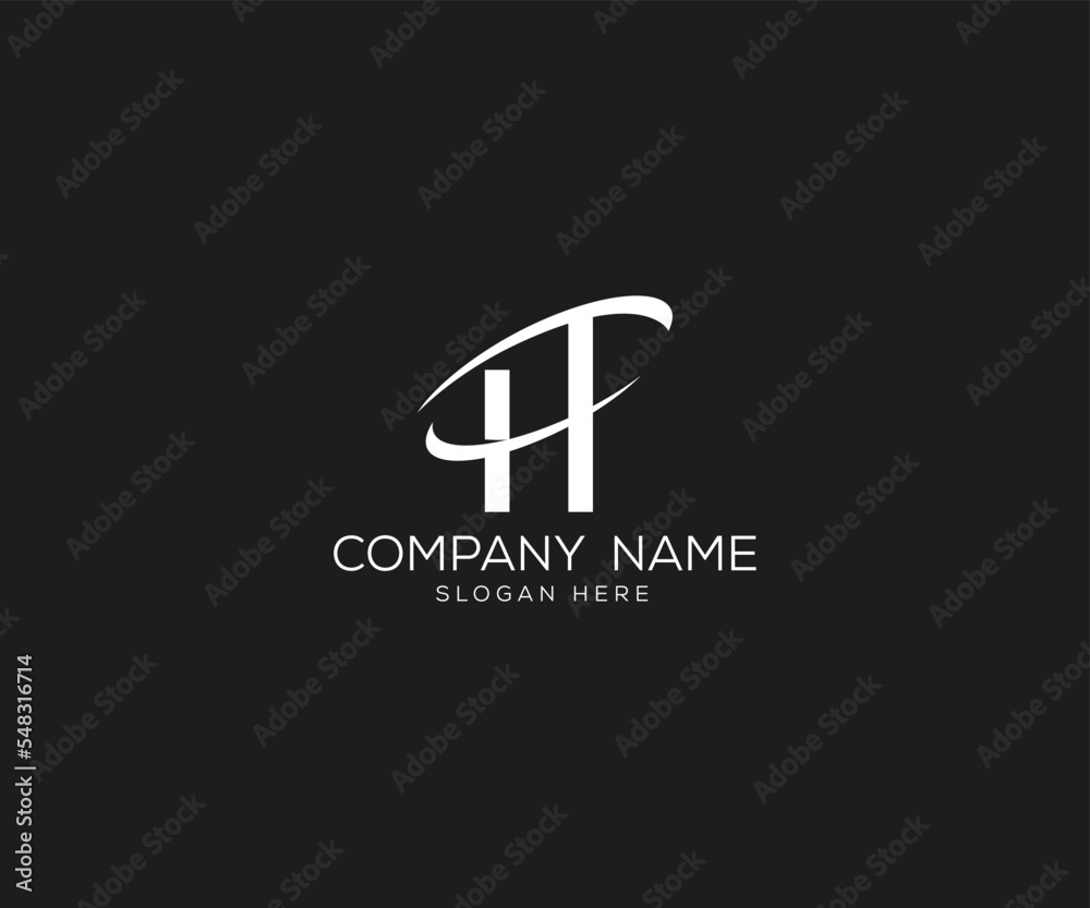 ht logo mark ,icon symbol Stock Vector | Adobe Stock