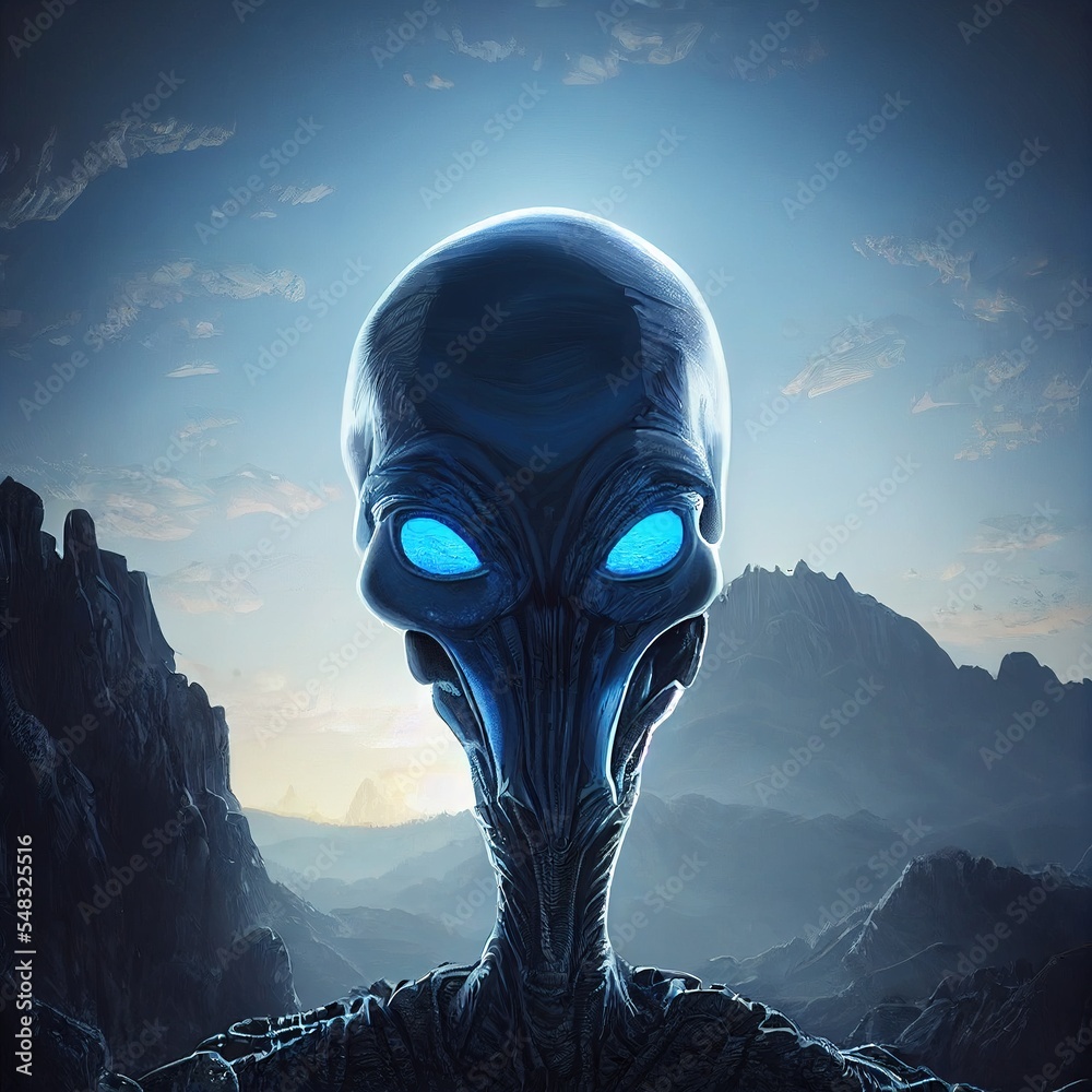 Creepy Alien Drawings