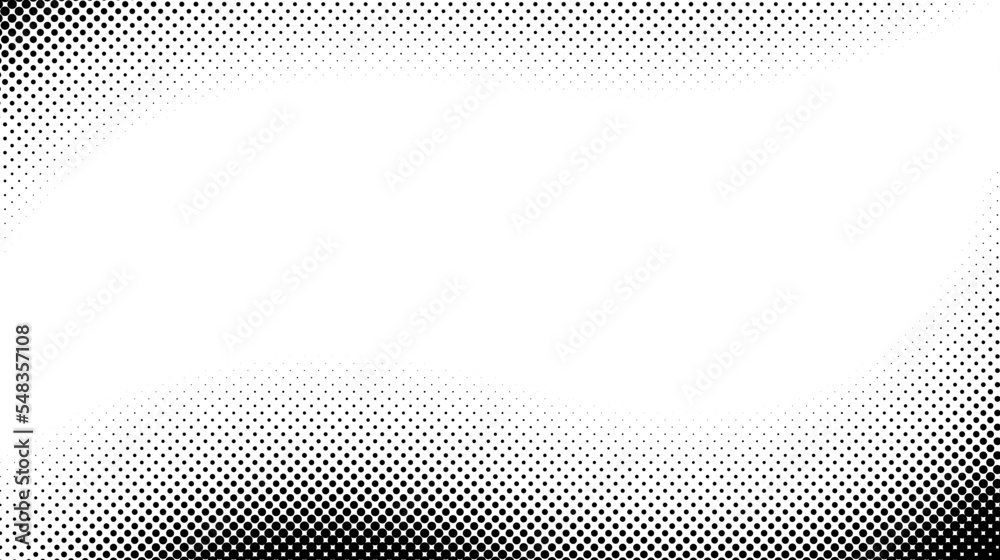 Halftone background. Comic halftone pop art texture. White and black ...