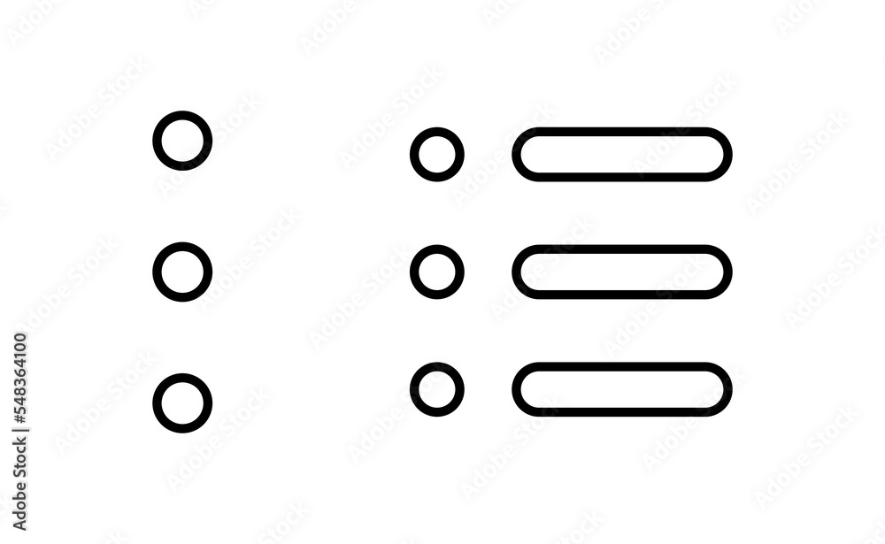 Menu Icon vector for web and mobile app. web menu sign and symbol ...