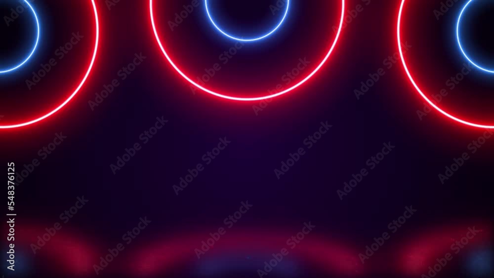 Retro neon backgrounds, for any creative usages video in 4k, motion ...