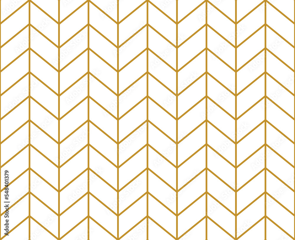 Simple chevron straight lines vertical zigzag pattern in black outline ...