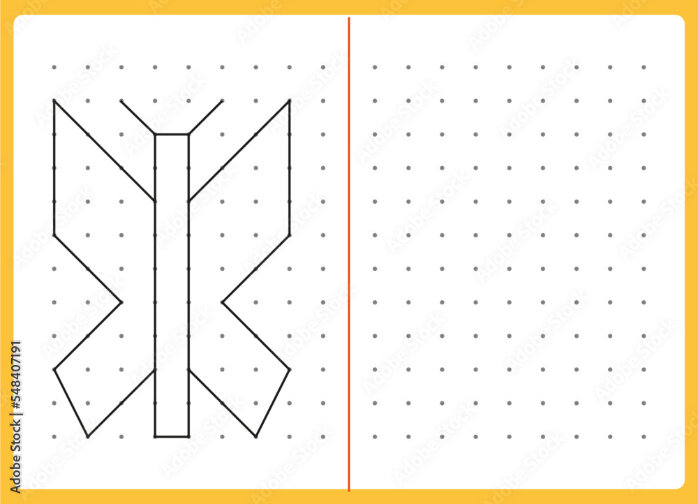 Visual intelligence questions IQ TEST. Draw the same Stock Vector ...
