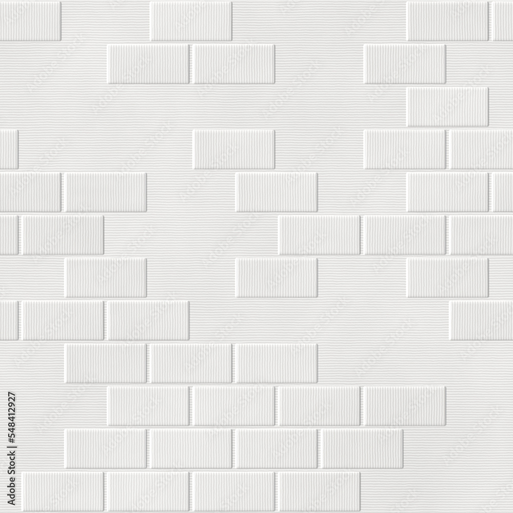 Embossed brick pattern on paper background, seamless texture, paper ...