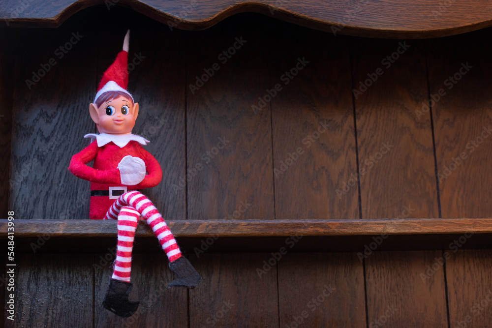 happy elf Stock Photo | Adobe Stock