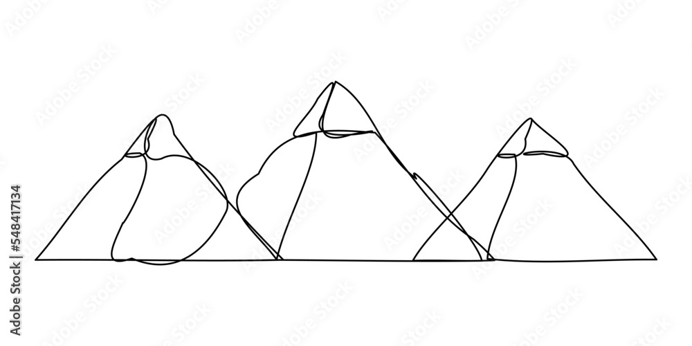 Three egypt ancient pyramid of giza are egyptian pharaoh tomb traingle ...