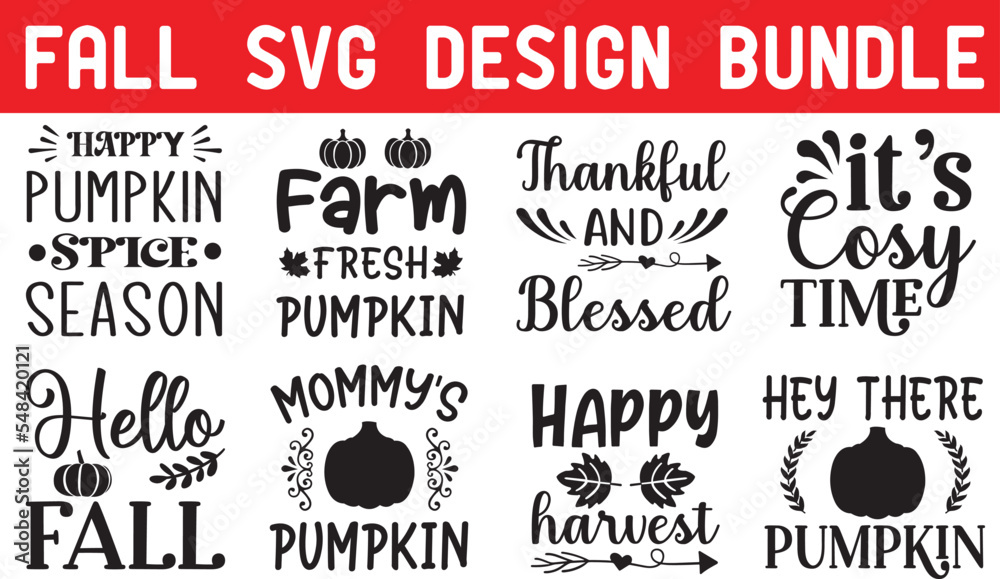Fall Svg design, Fall Bundle, Autumn Bundle, Svg Bundle, Fall ,Fall Svg ...
