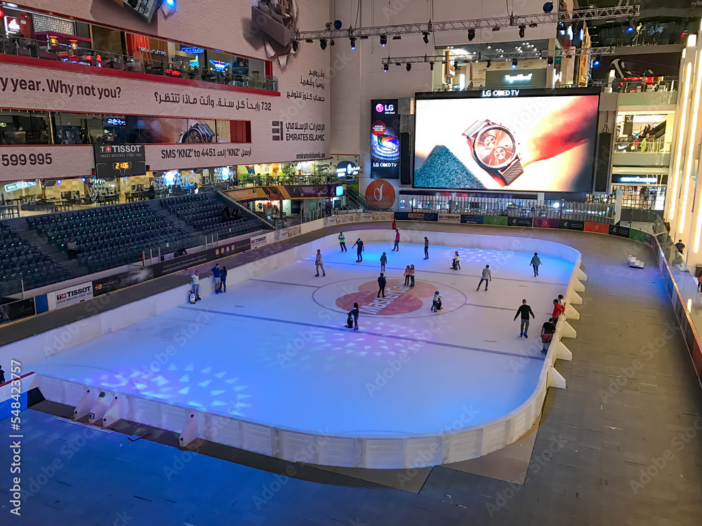 Dubai Mall Ice Rink