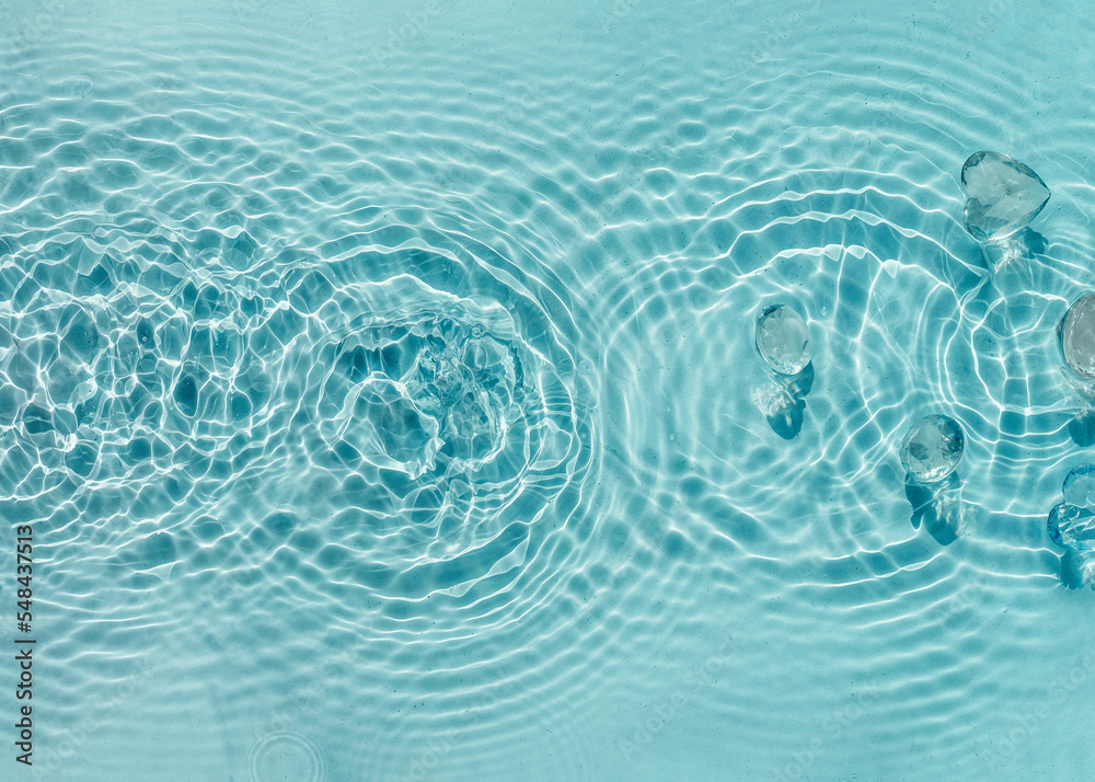 Abstract cosmetic water background for spa and moisturizing medical ...