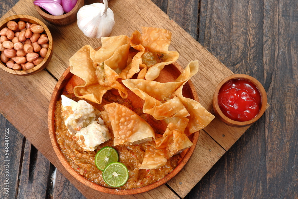 batagor,is a street food that is very popular in Indonesia.made from ...