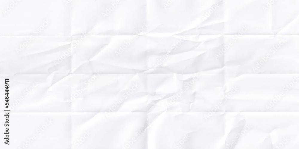 Crumpled paper texture background for various purposes. White wrinkled ...