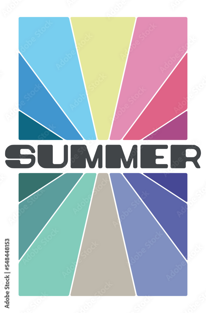 Stock vector seasonal color analysis palettes for summer type of ...