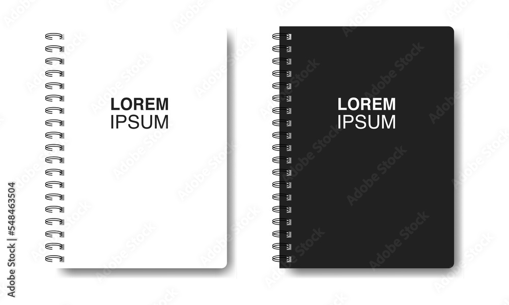 Notepad mockup with space for your image, text or branding details ...