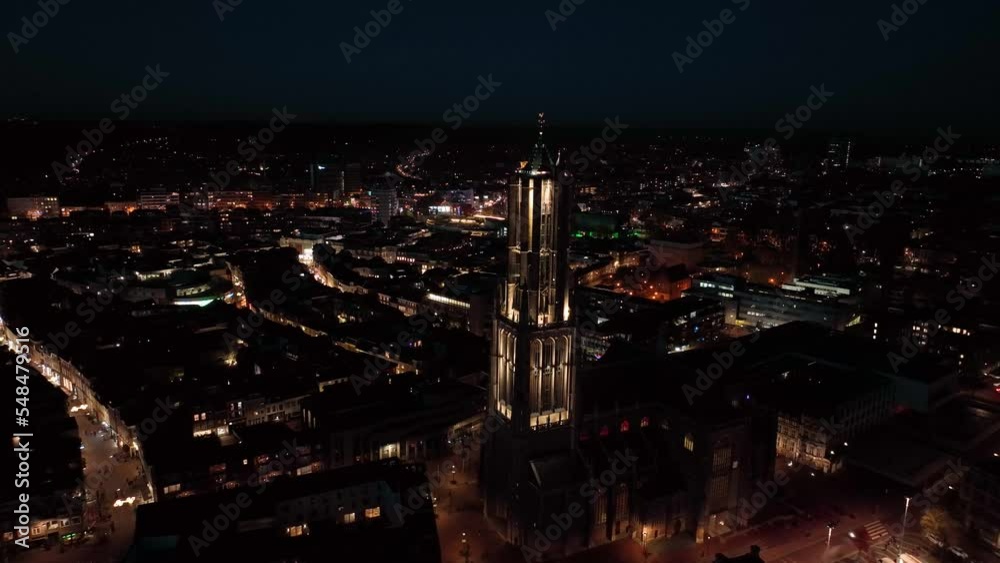 The Saint Eusebius Church or Grote Kerk in Arnhem city in the ...