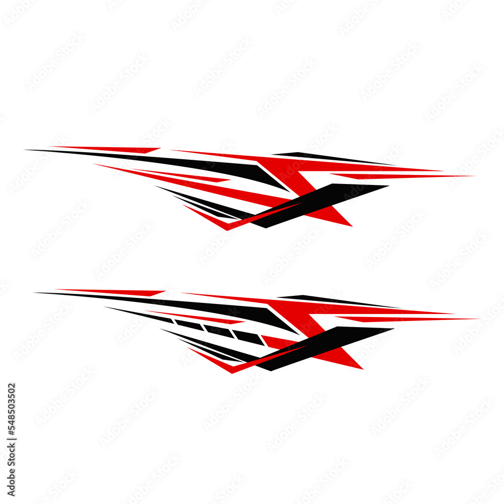 car body template simple sticker vector Stock Vector | Adobe Stock