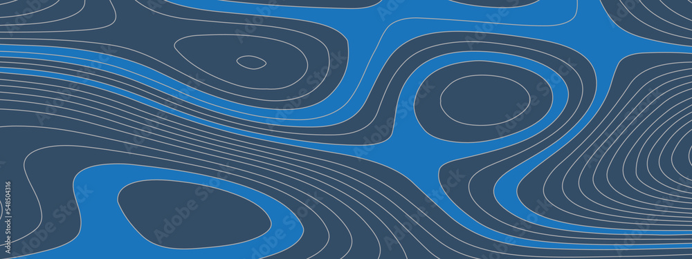 Colorful map line of topography. Abstract topographic contours map ...