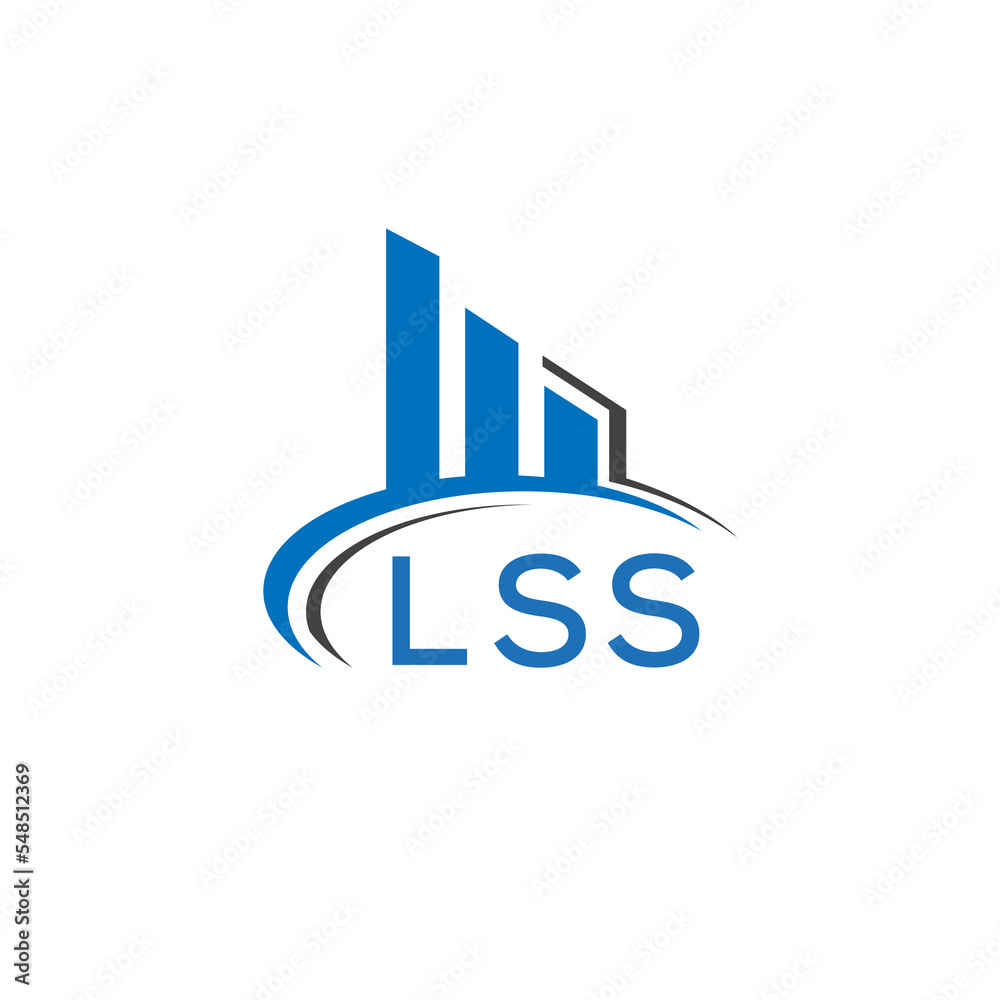 LSS letter logo. LSS blue image. LSS Monogram logo design for ...