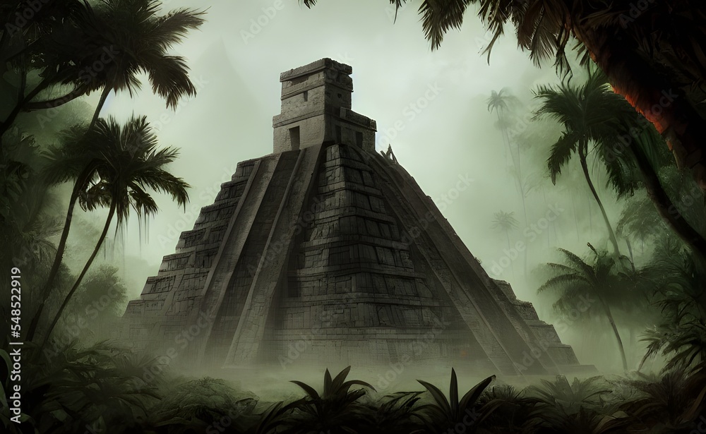 Mayan Pyramid Jungle