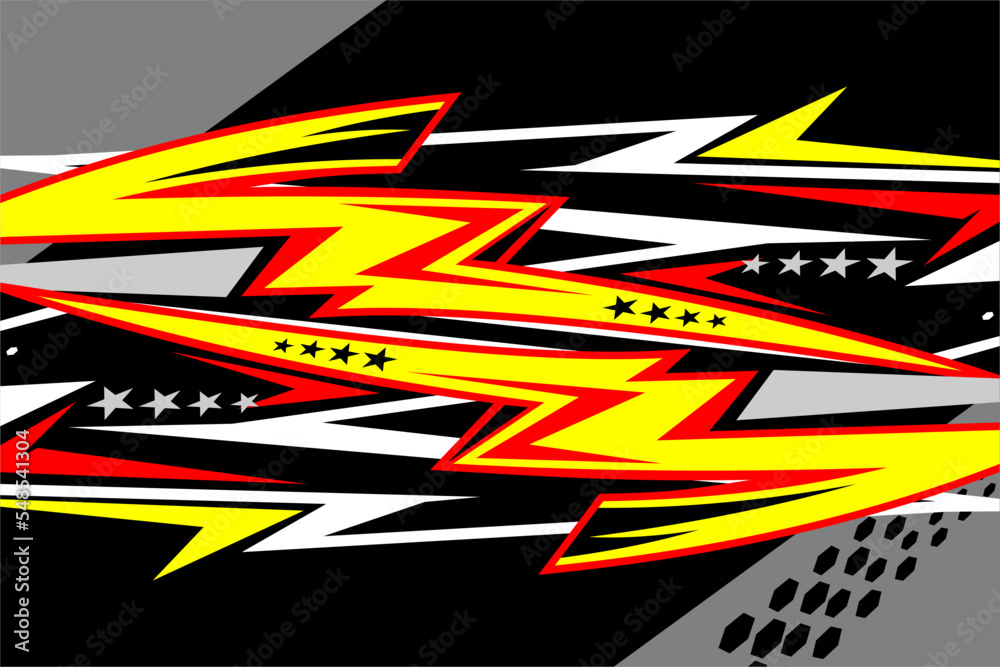 vector racing background design with a unique pattern of lines with a ...
