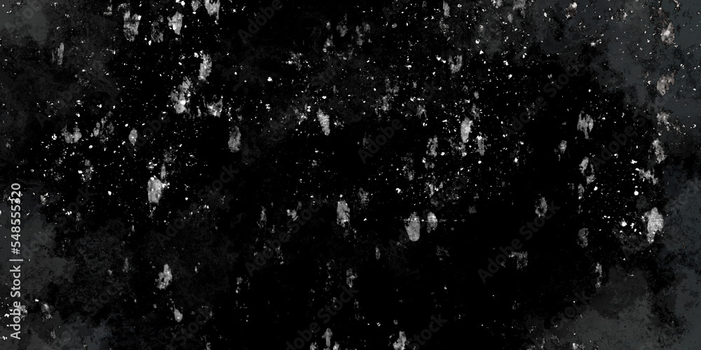 Abstract dark horror board background with grunge spread grey white ...