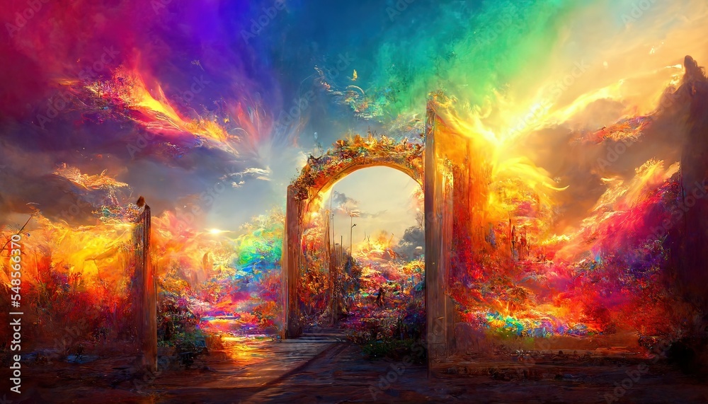 magical gateway Stock イラスト | Adobe Stock