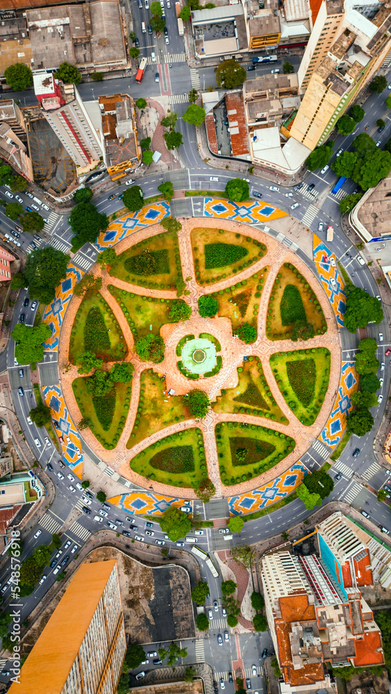 Belo Horizonte Centro Minas Gerais Cidade Capital Metrópole Brasil ...