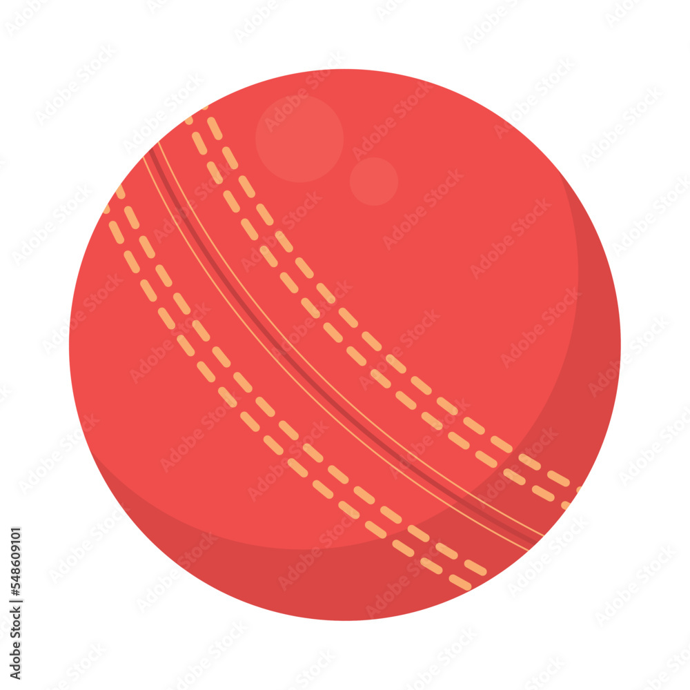 cricket ball icon Stock Vector | Adobe Stock