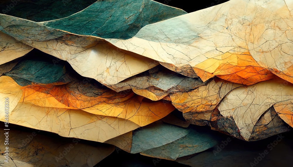 amber paper texture organic lines as abstract wallpaper background ...