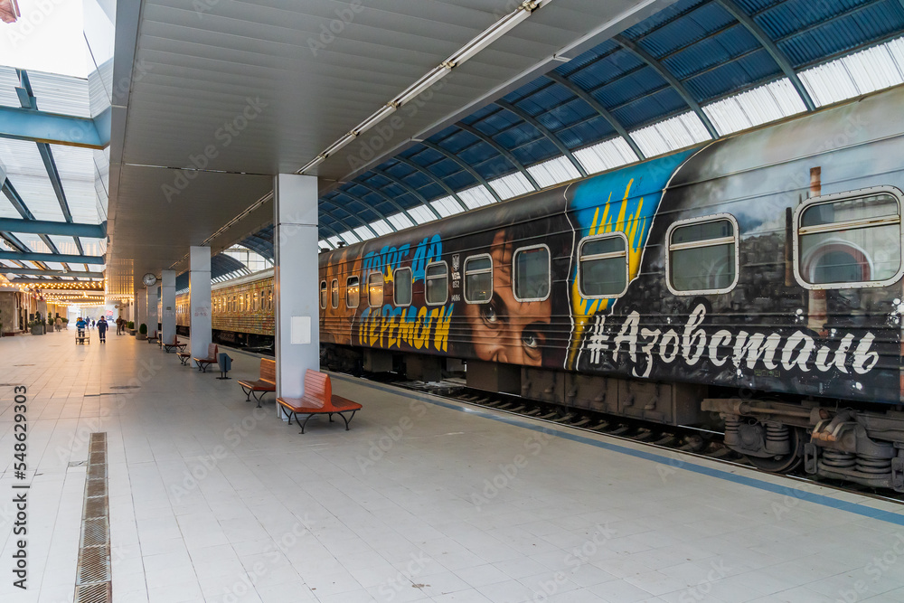 Refugee train Chisinau-Kyiv and Kyiv Chisinau. November 6, 2022 ...