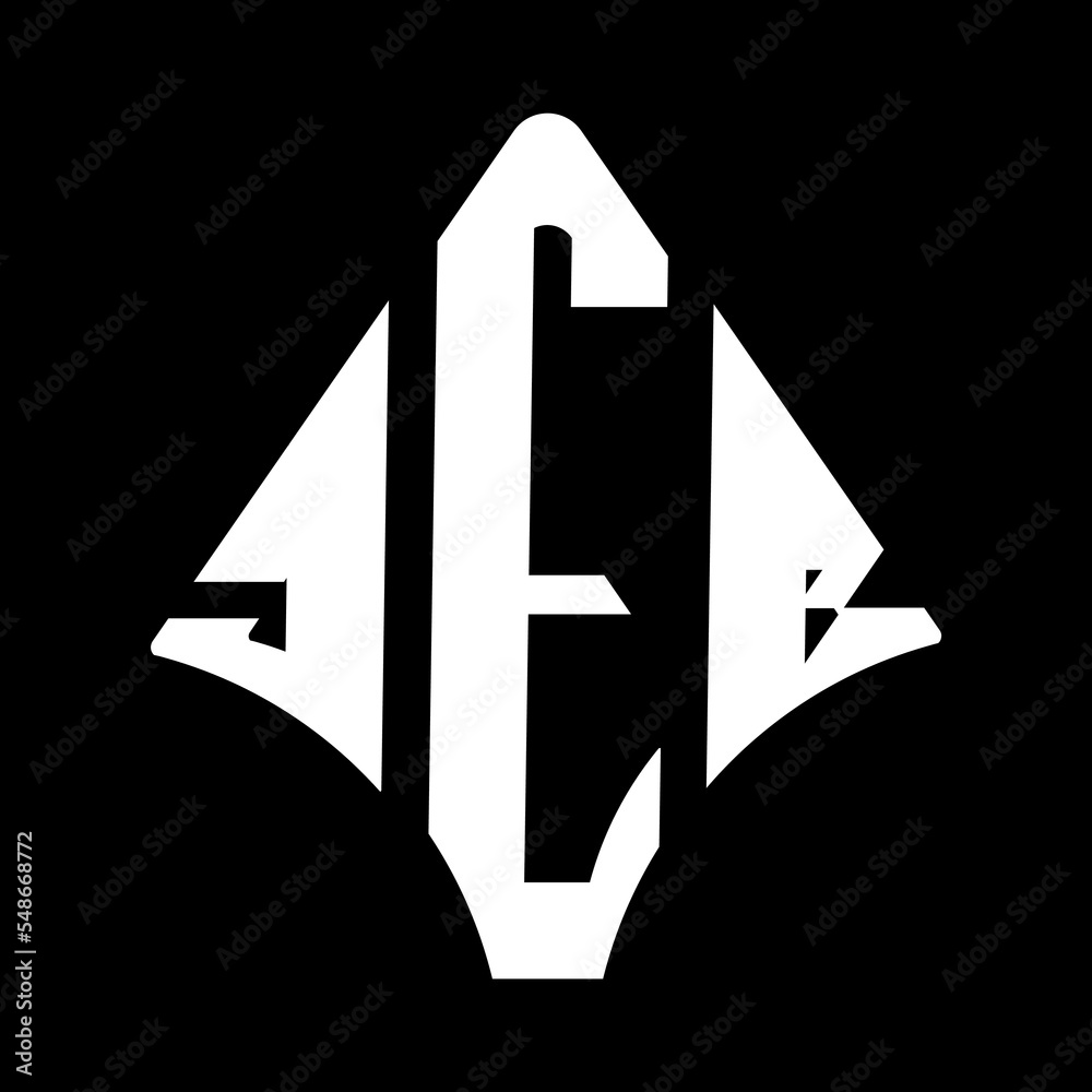 JEB VECTOR logo. JEB logo letter logo design vector image. JEB letter ...