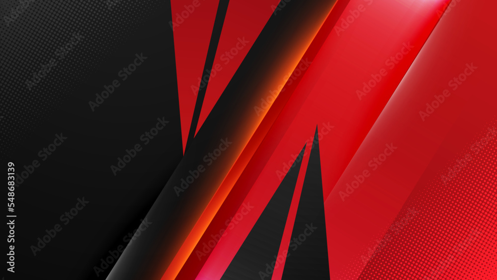 versus vs background with blue and red light, halftone, gradient color ...