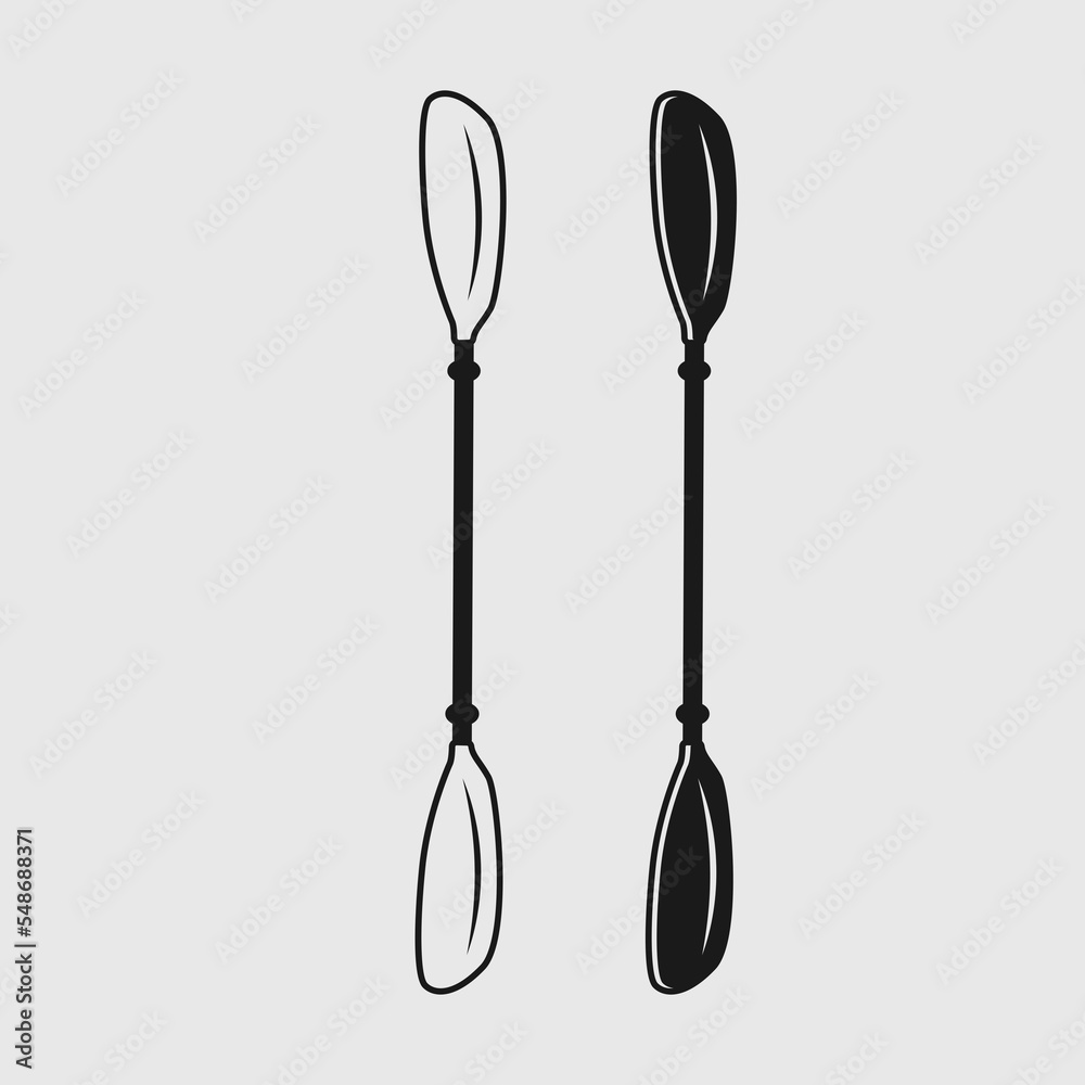 Kayak Paddle SVG Cut File, Kayak Boat Svg, Canoe Svg, Water Sports Svg ...