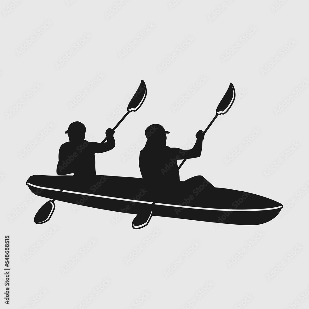 Kayaking SVG Cut File, Kayak Boat Svg, Canoe Svg, Water Sports Svg ...