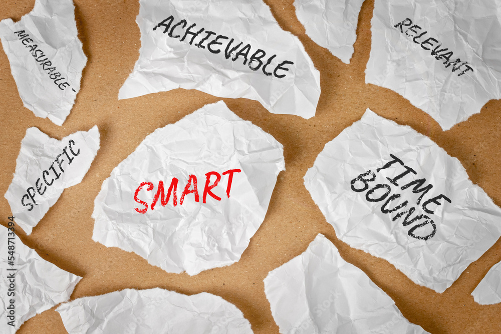 Plan to achieve long-term goals. Goal setting. Stock Photo | Adobe Stock