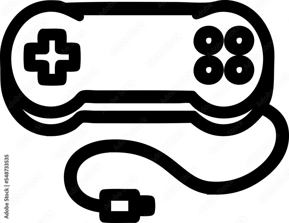 console game controller icon symbol Stock Vector | Adobe Stock