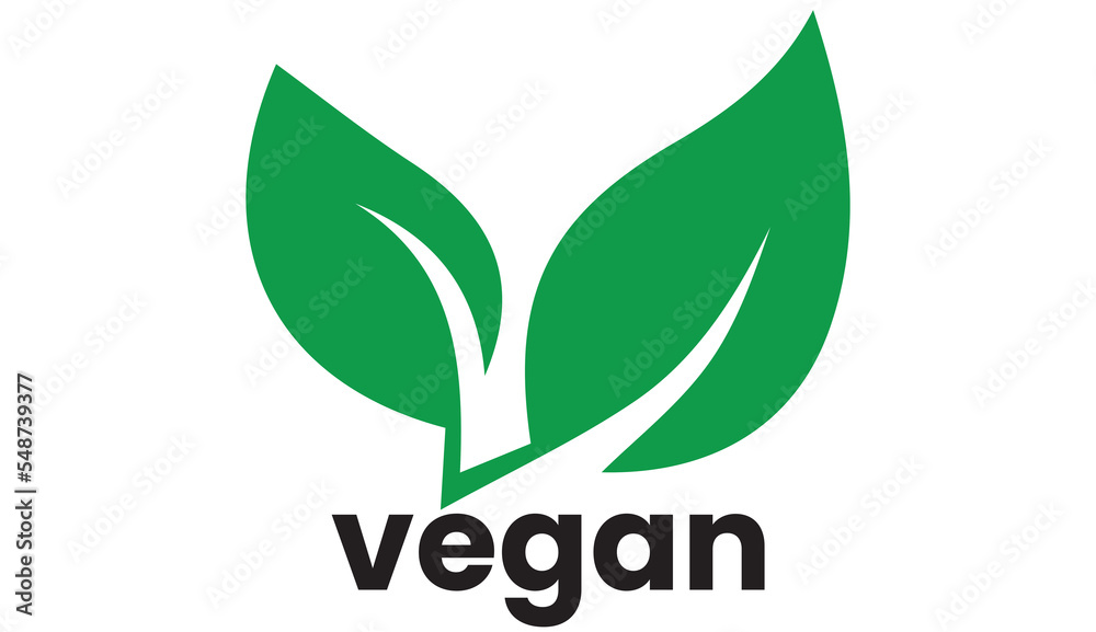 Vegan emblem, Vegan, great design on transparent background. Logo ...